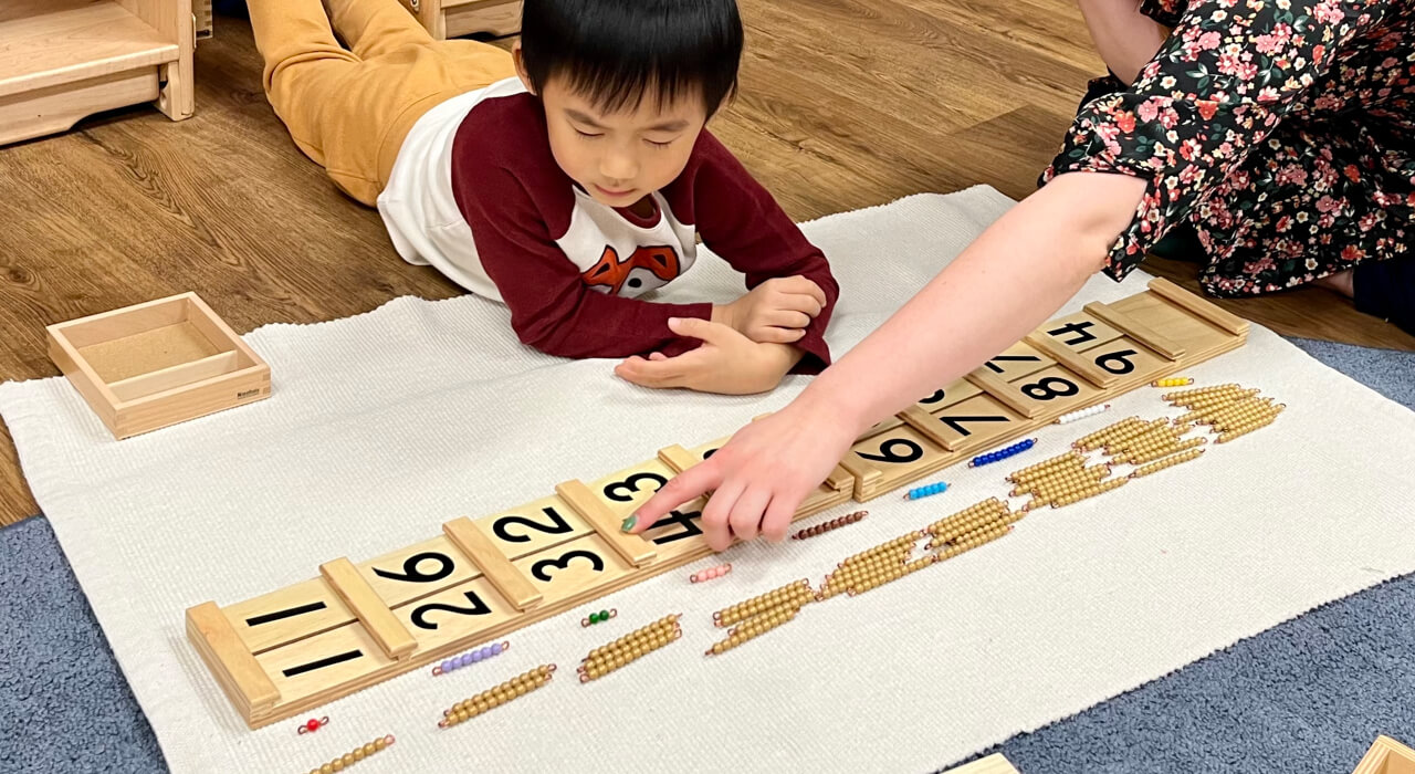 Exploring the Montessori Tens Board Authentic Montessori Preschool and ...